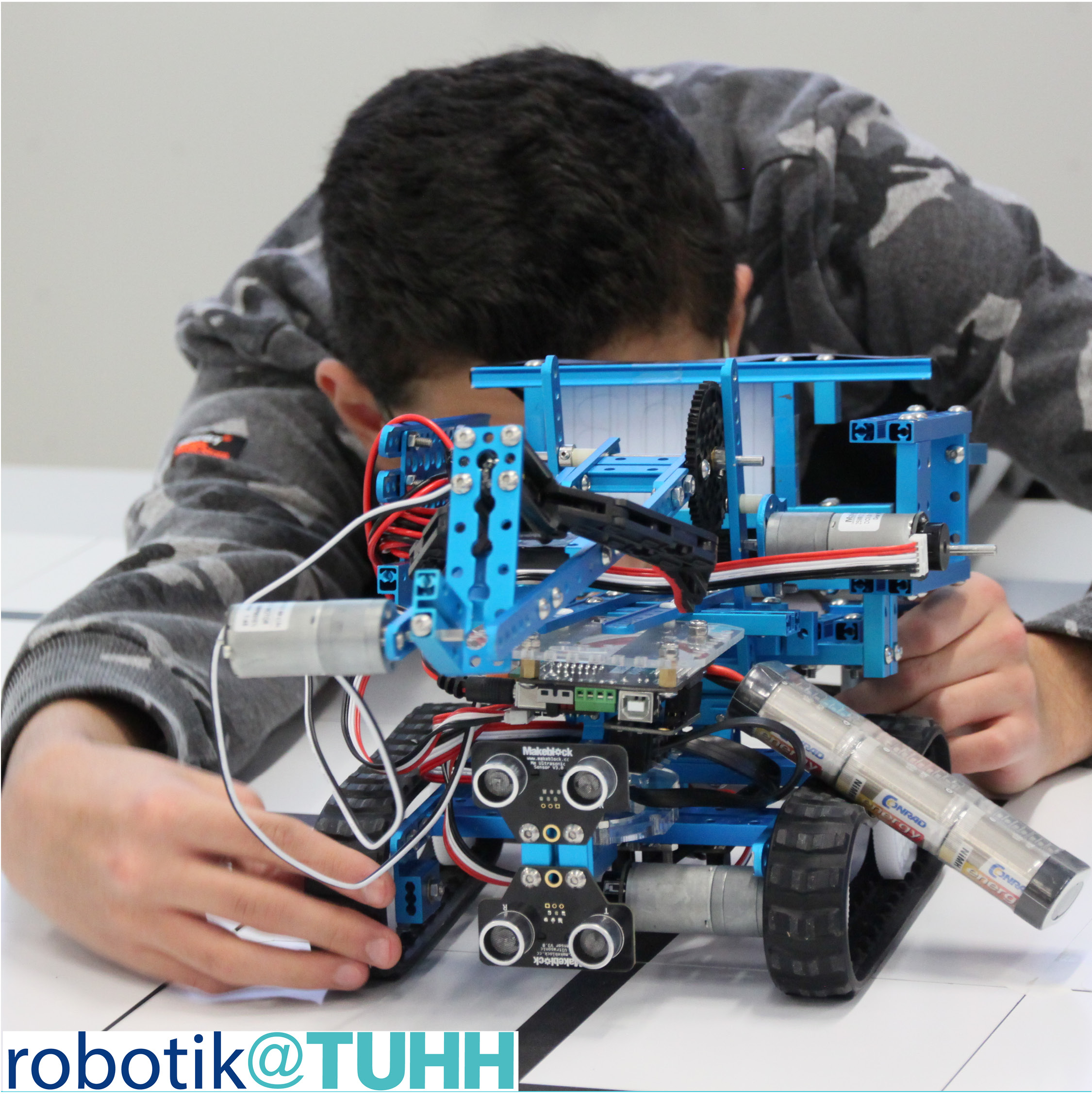 Robotik- Freitagskurse an der TU Hamburg - Nachwuchscampus